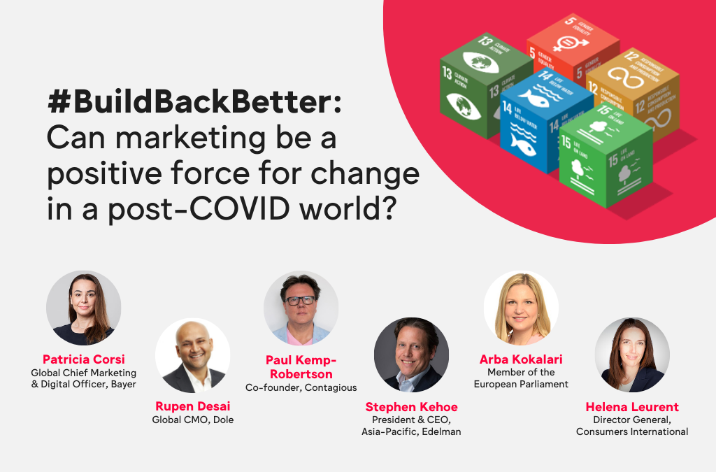 Can marketing help build back better? - World Federation of Advertisers